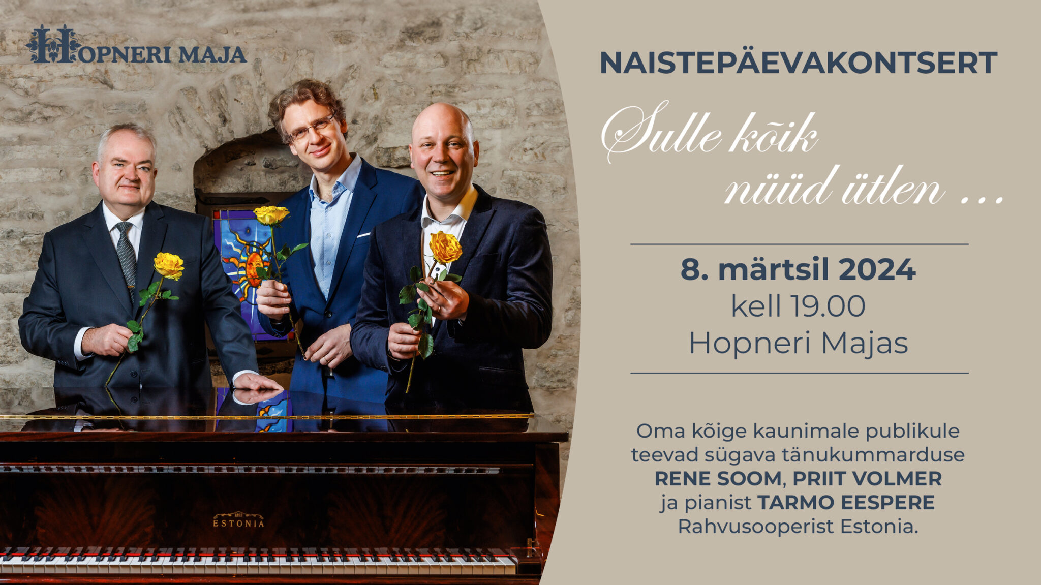 Sündmused for september 2025 – Hopneri Maja